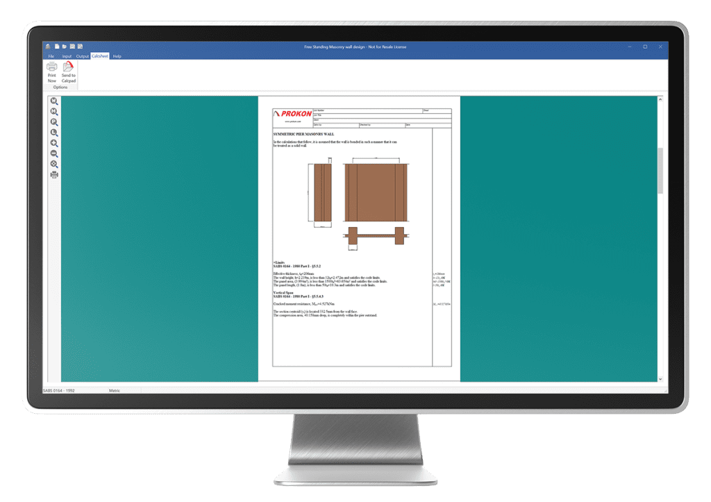 PROKON 5.3 Masonry - Prokon
